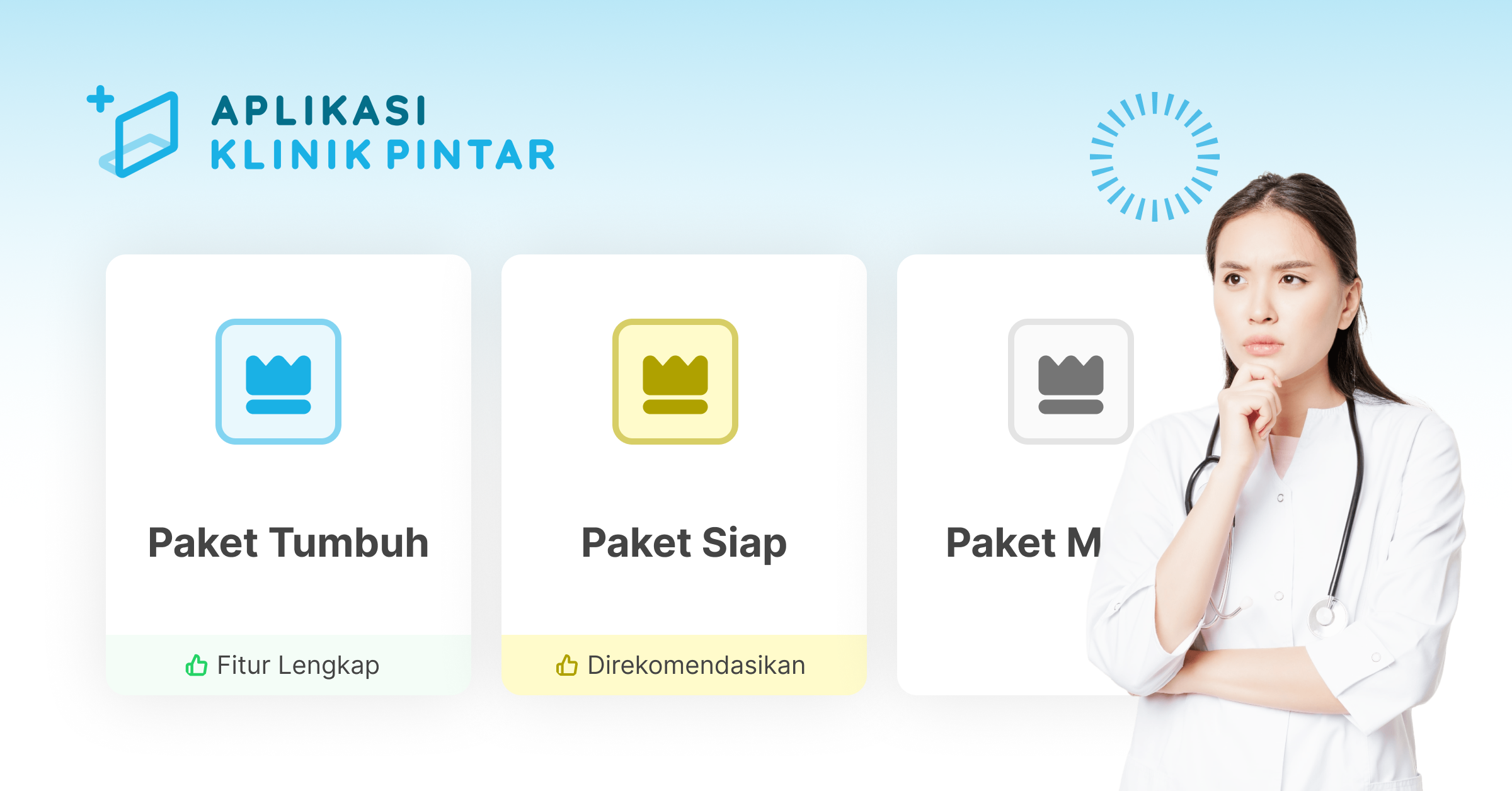 Pilih Solusi Terbaik dengan Menentukan Paket yang Tepat dari Aplikasi Klinik Pintar